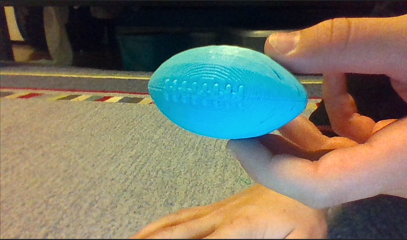 Free STL file football 🏈・3D printer model to download・Cults