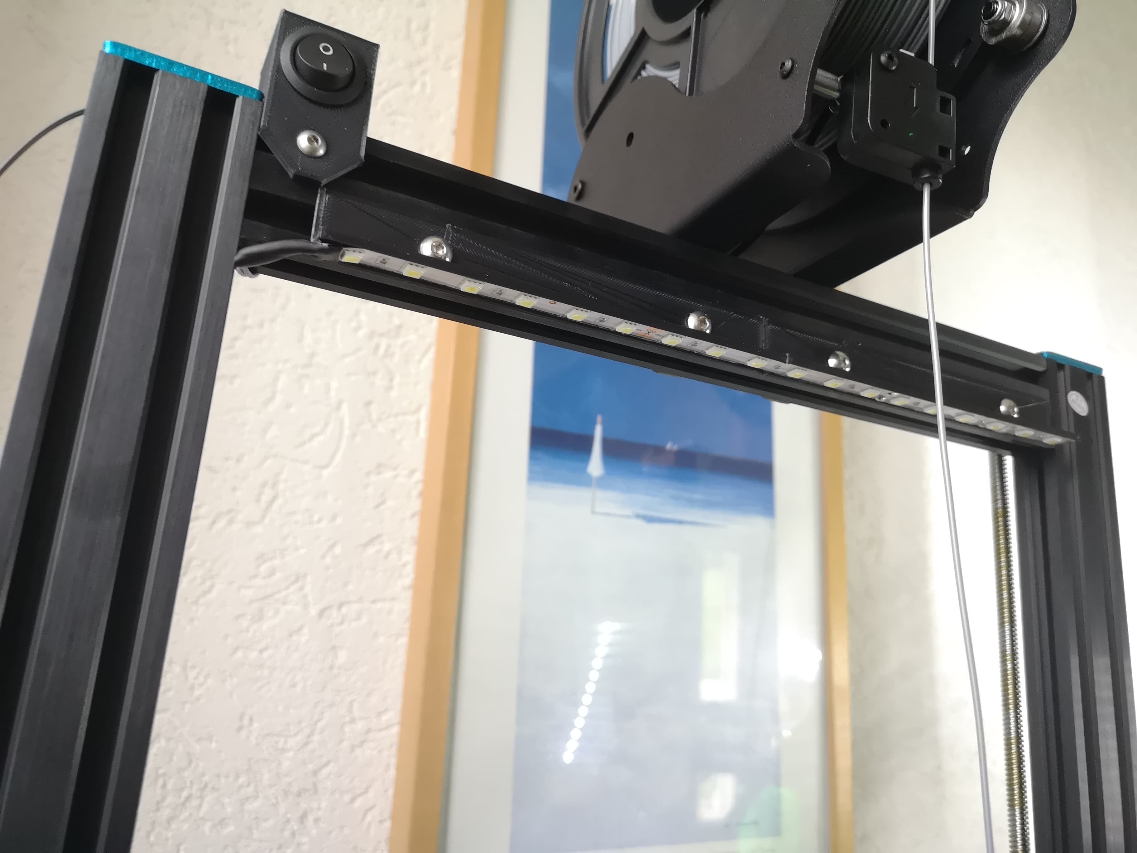 Free 3D file Artillery SX1 lighting led 24v with switch・3D printing ...