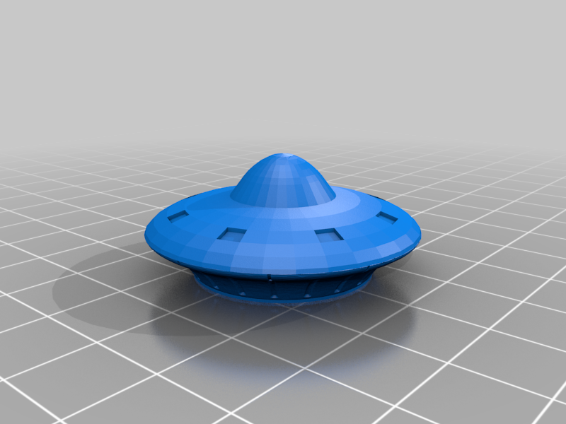 Free 3D file Simple UFO pencil topper・3D printing idea to download・Cults