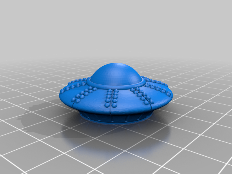 Free 3D file UFO v2.0 Pencil topper・Design to download and 3D print・Cults