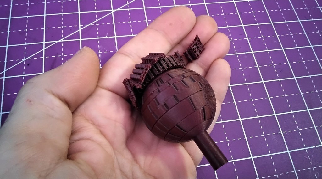 Free STL file Death Star top / dradle・3D printable object to download・Cults