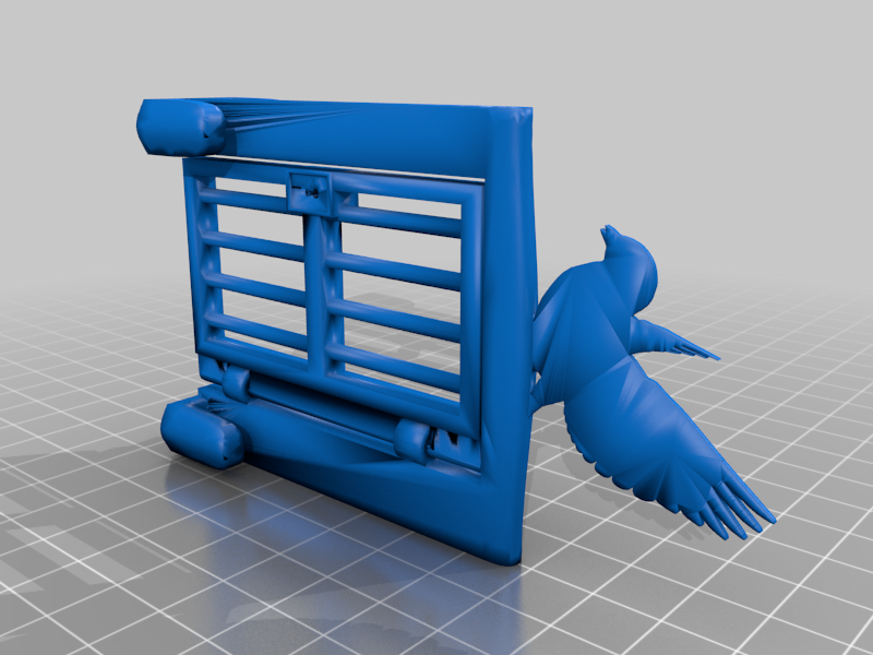 Free STL file Twitter Jail Bird・3D printer design to download・Cults