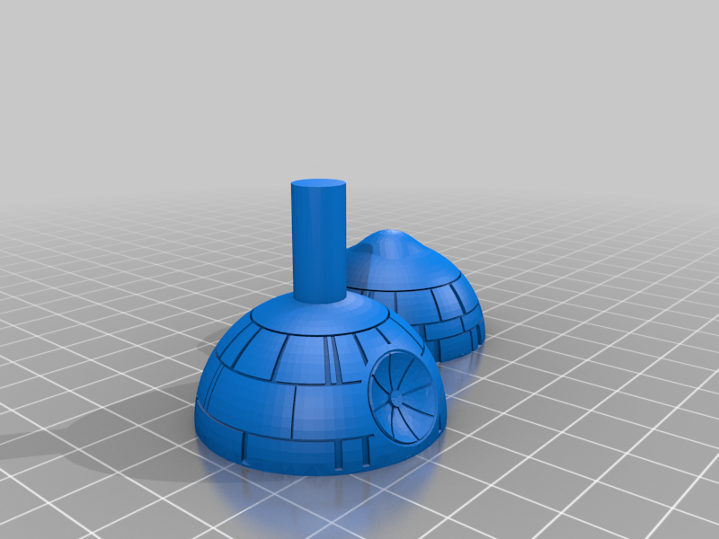 Free STL file Death Star top / dradle・3D printable object to download・Cults