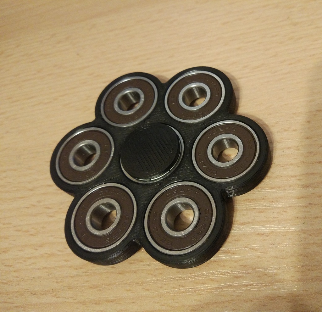 Free 3D file Hexa Fidget Spinner・3D printing template to download・Cults