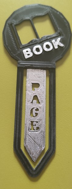 Free STL file Bookmark 🔖・3D print design to download・Cults