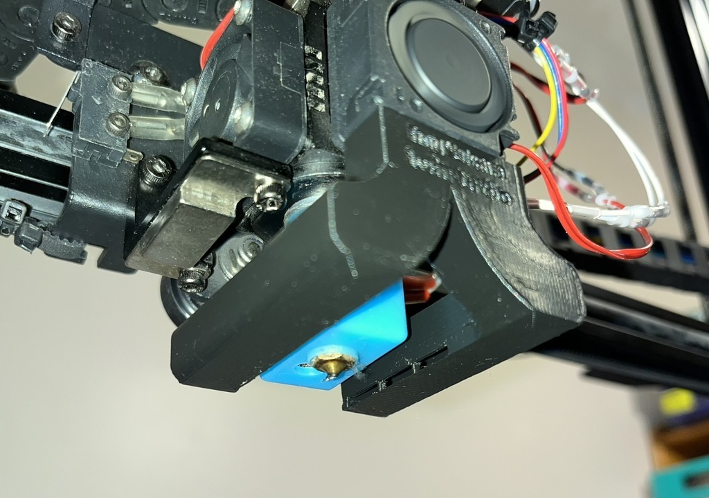 Free 3D file Frog extruder 3010 duct dual header Volcano・3D print ...