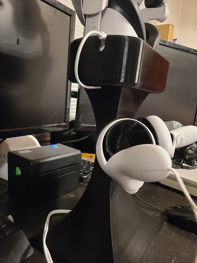 Free 3D file Oculus Quest 2 Charging Stand 🧞‍♂️・Object to download and ...