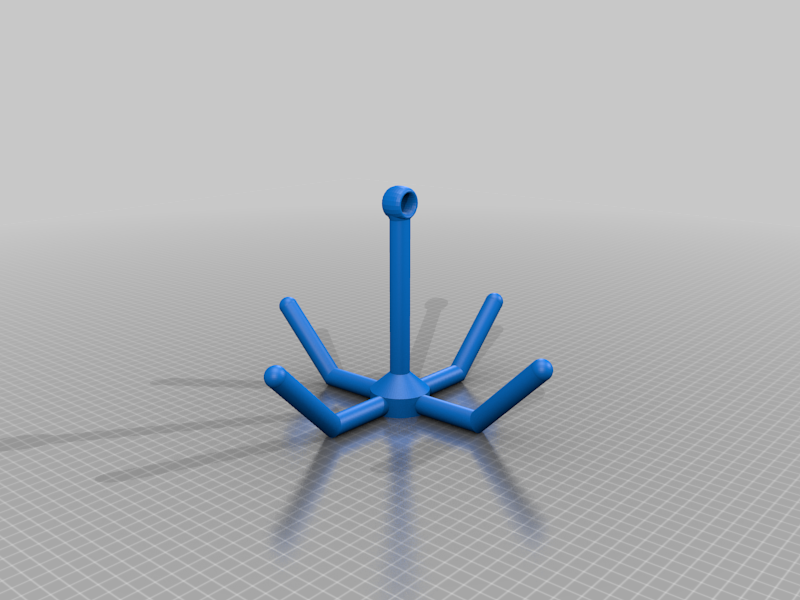 Free 3D file Grappling Hook・3D printable model to download・Cults