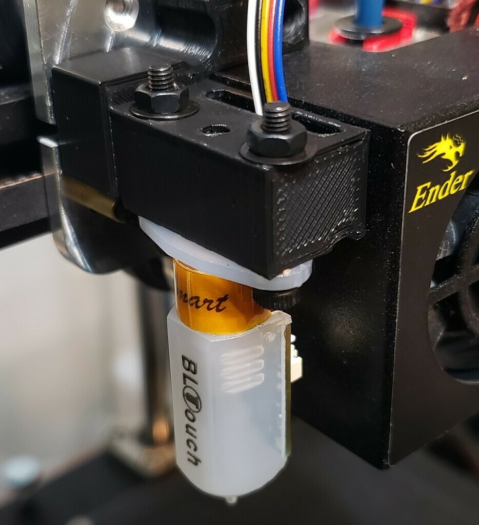 Free 3D file Ender 5 BL Touch with Micro Swiss Direct Drive Upgrade 🧞‍♂ ...