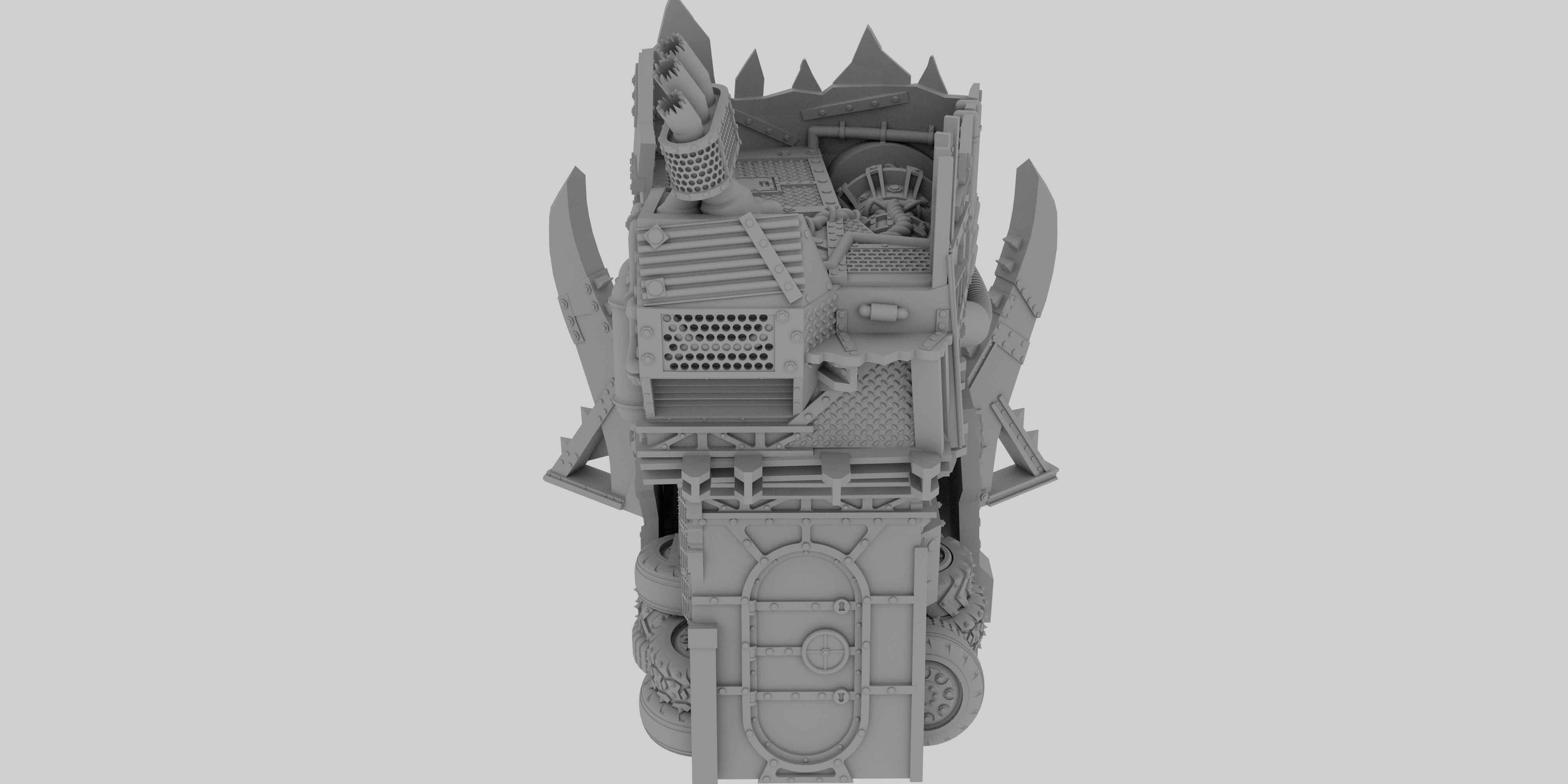 Free STL file Giant Ork Titanhead・3D printer design to download・Cults
