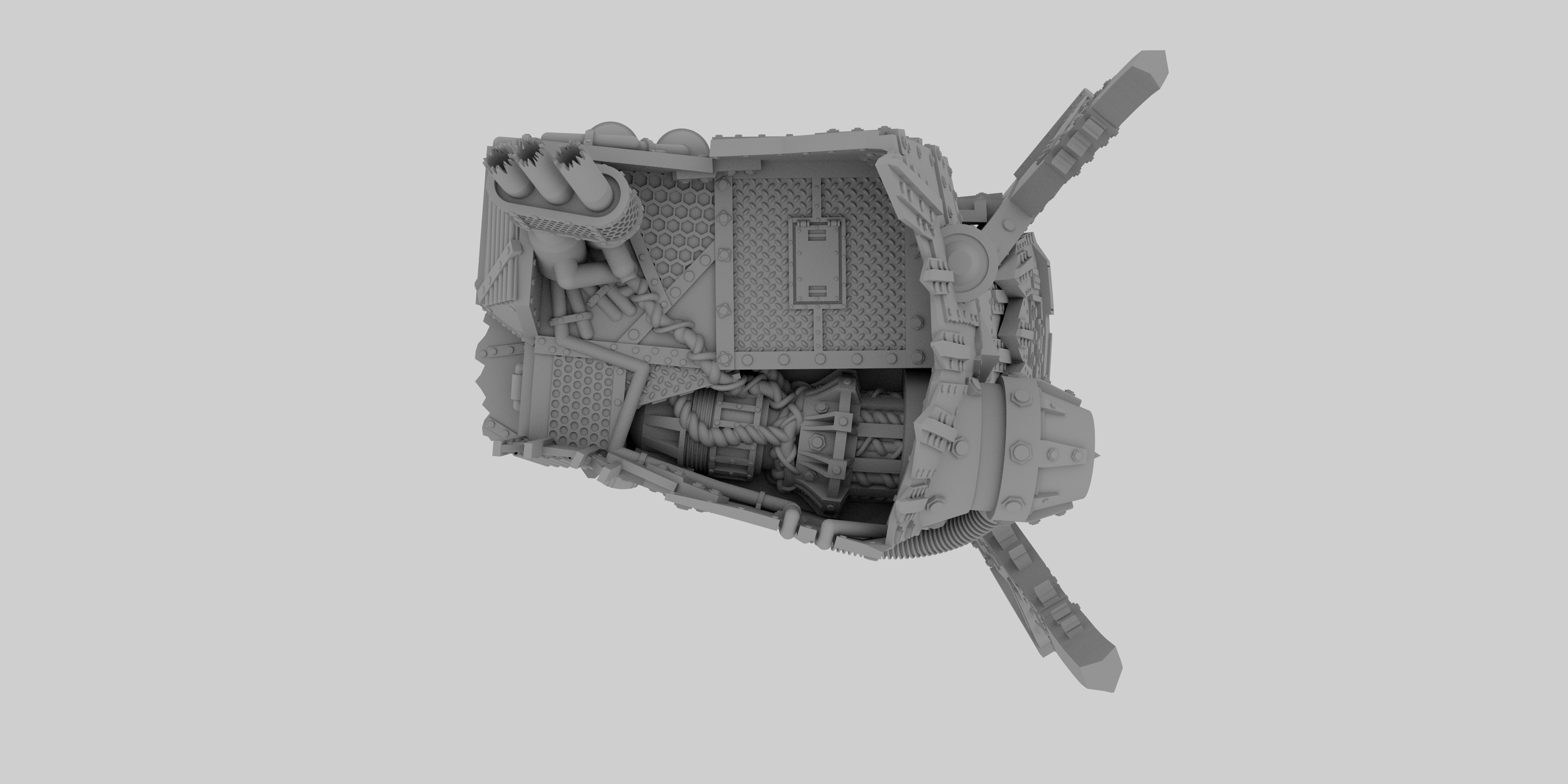 Free STL file Giant Ork Titanhead・3D printer design to download・Cults