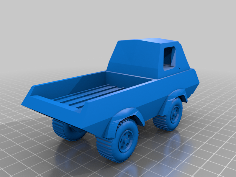 Free 3D file Tonka II Camion de juguete・3D printing template to ...