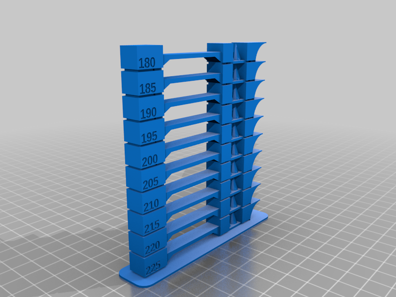 Free 3D file Ultimate Customizable Temperature Tower 🔧・3D printable ...