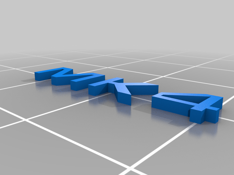Archivo 3D gratis Letras adicionales para el carro MK4 X・Diseño por ...