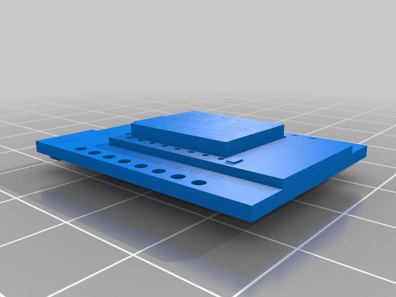 Free 3D File WeMos D1 Mini ESP8266 Reference Model With F3D And Step Free 3D File WeMos D1 Mini ESP8266 Reference Model With F3D And Step