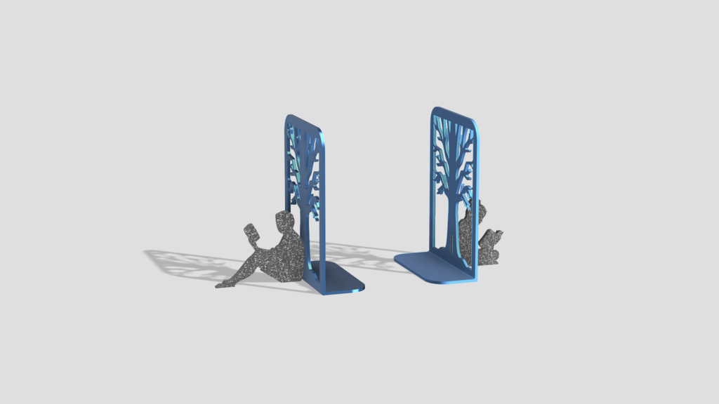 Free STL file Couples Bookend・3D printing idea to download・Cults