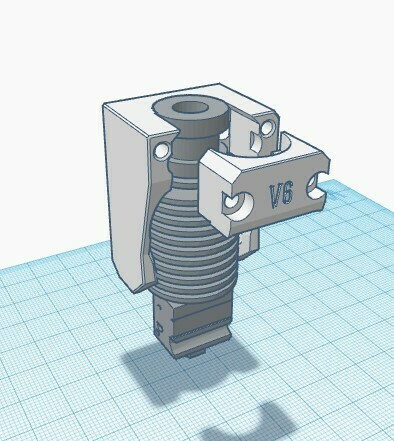 Free STL file Ender 3 Mini Stealthburner V6 Hotend Printhead・3D ...