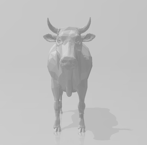 STL file cow 3d・Model to download and 3D print・Cults