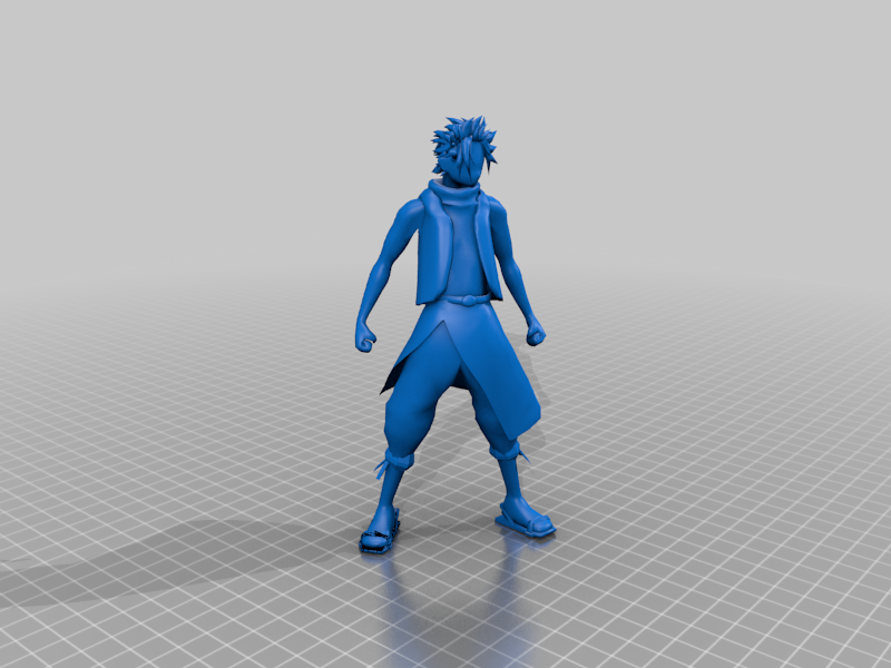 Free 3D file natsu dragneel edited・3D print design to download・Cults