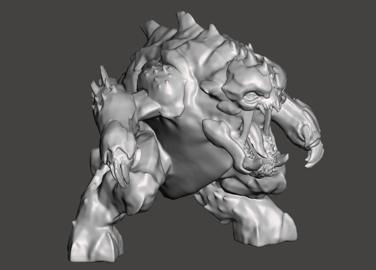 Файл STL PINKY - DOOM ETERNAL - STL для 3D печати HIGH POLY・Модель для ...