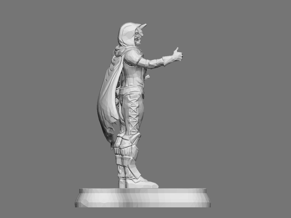 Free 3D file Destiny 2 - Cayde 6 - Full Character - Low Poly - Hi Poly ...