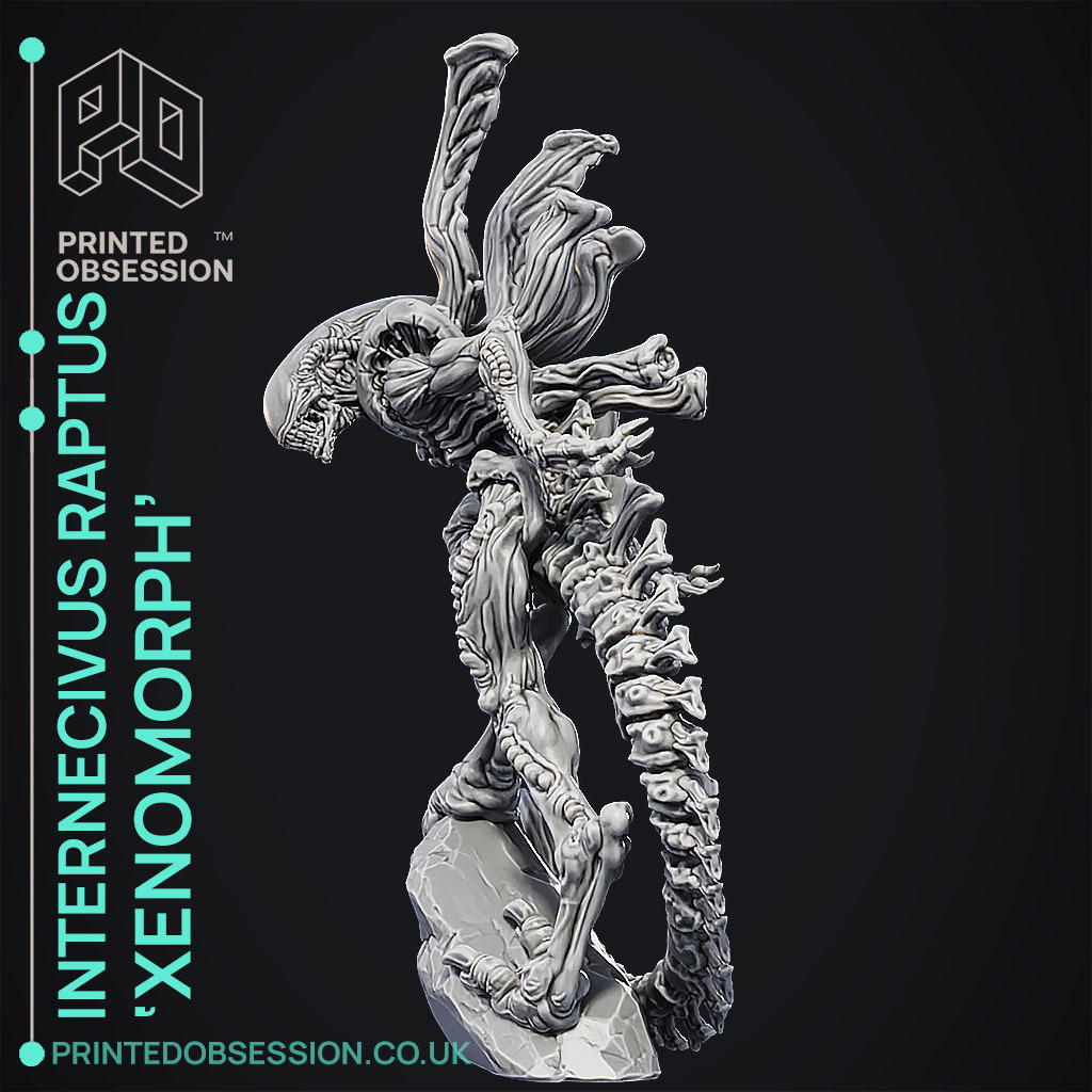 Free STL file Xenomorph - Aliens - Fan Art 🎨・Template to download and ...