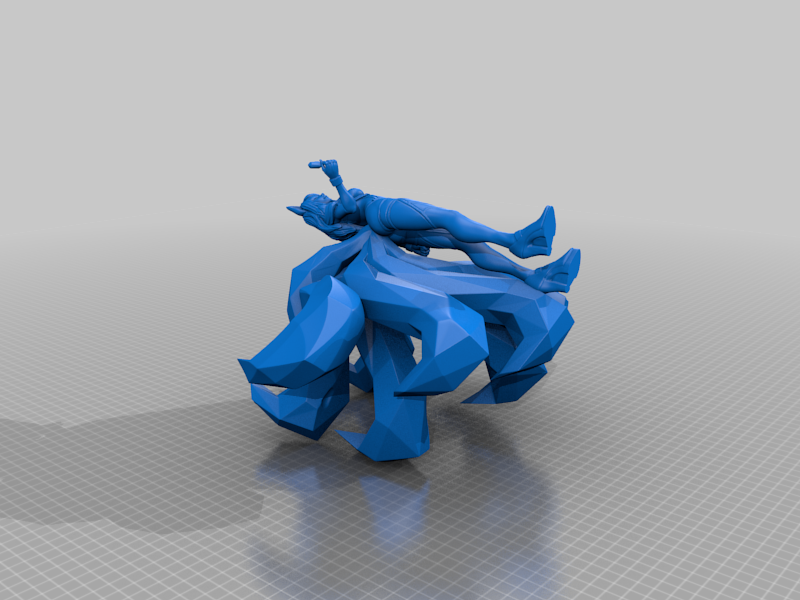 Free 3D file Ahri KDA - League of Legends - 25cm tall model ♀️・3D ...
