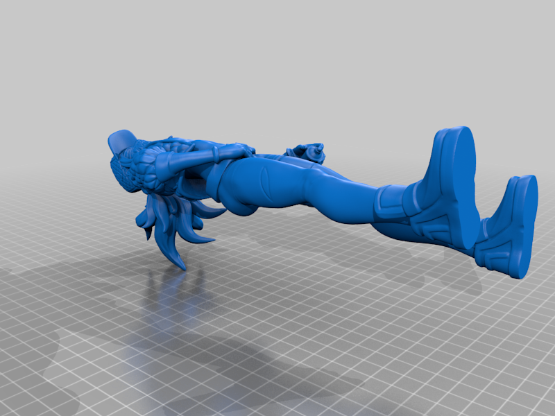 Archivo 3D gratuito KDA Akali - League of Legends - modelo de 30 cm. ♀️ ...