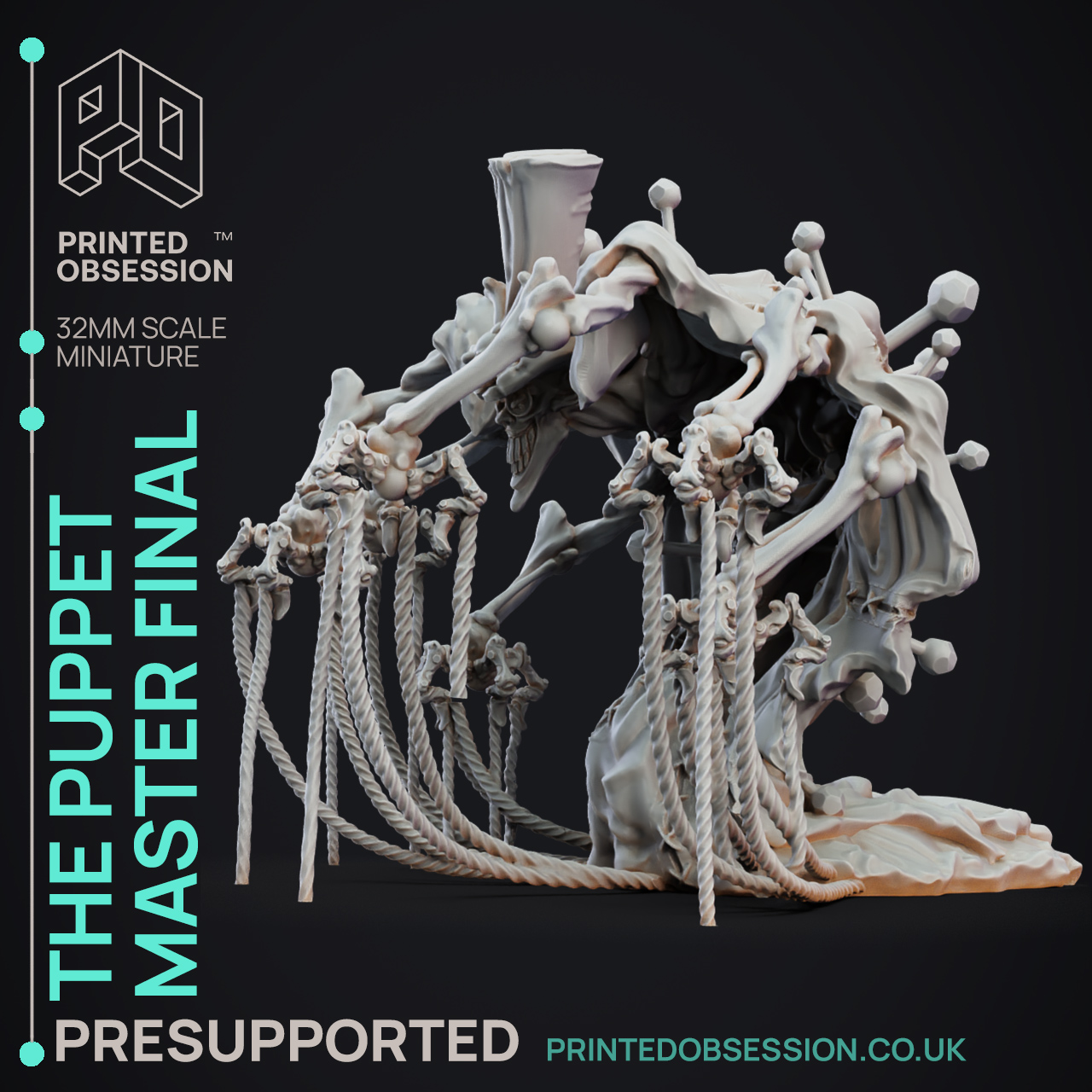 3D file Puppet Master Horror Form - Large D&D Monster - PRESUPPORTED ...