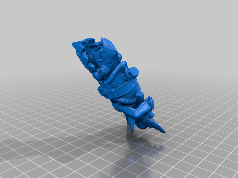 Free 3D file Jinx - League of Legends - 25cm Fanart Model 👙・Design to ...