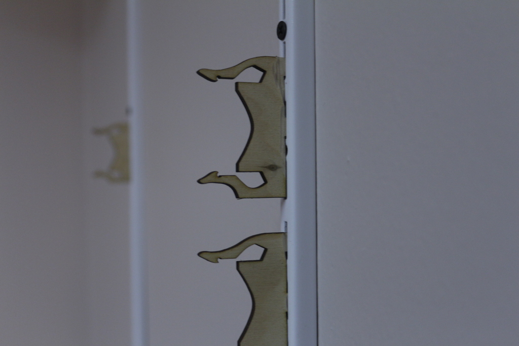 Free 3D file Laser-cut brackets for wall mounting pretty much anything ...
