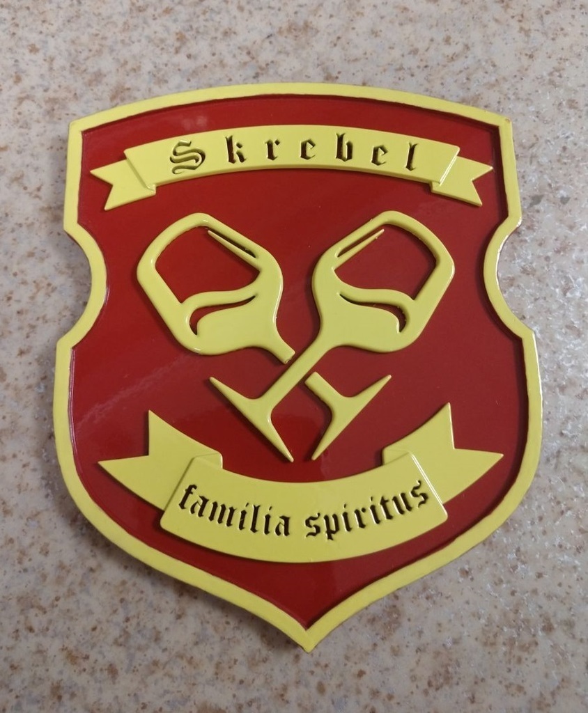 Archivo 3D gratis Cresta familiar・Plan de impresión en 3D para ...