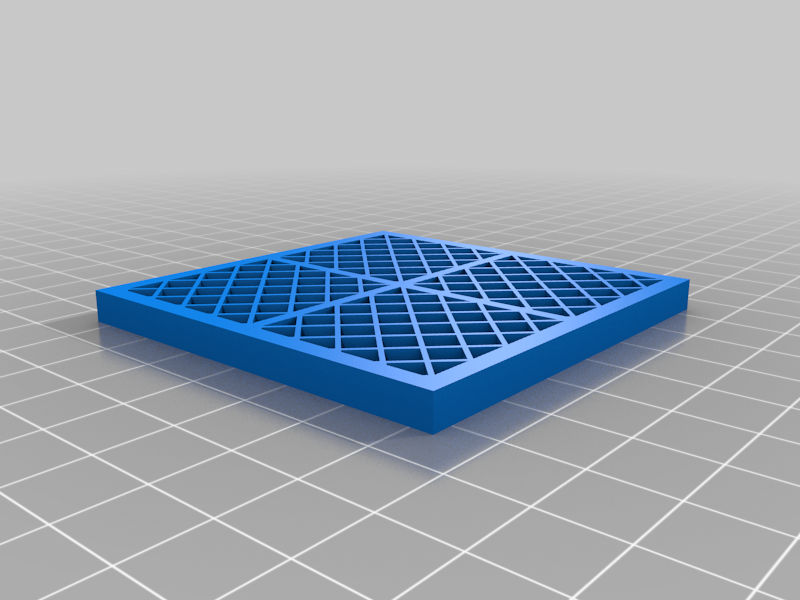 Free 3D file 6 Inch Scale Floor Grate・3D printing idea to download・Cults