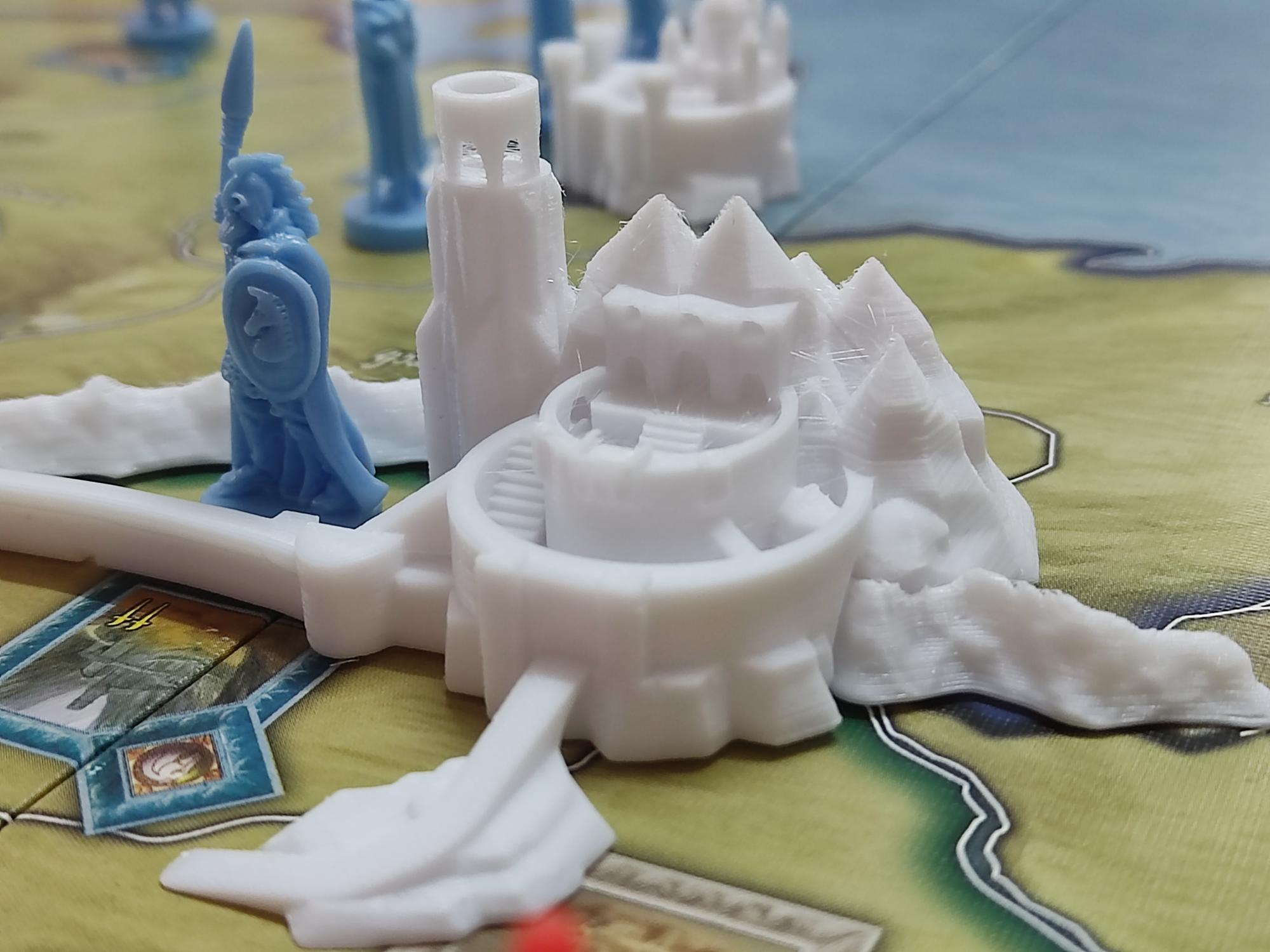 STL file Helm's Deep for war of the ring 💍・Design to download and 3D ...