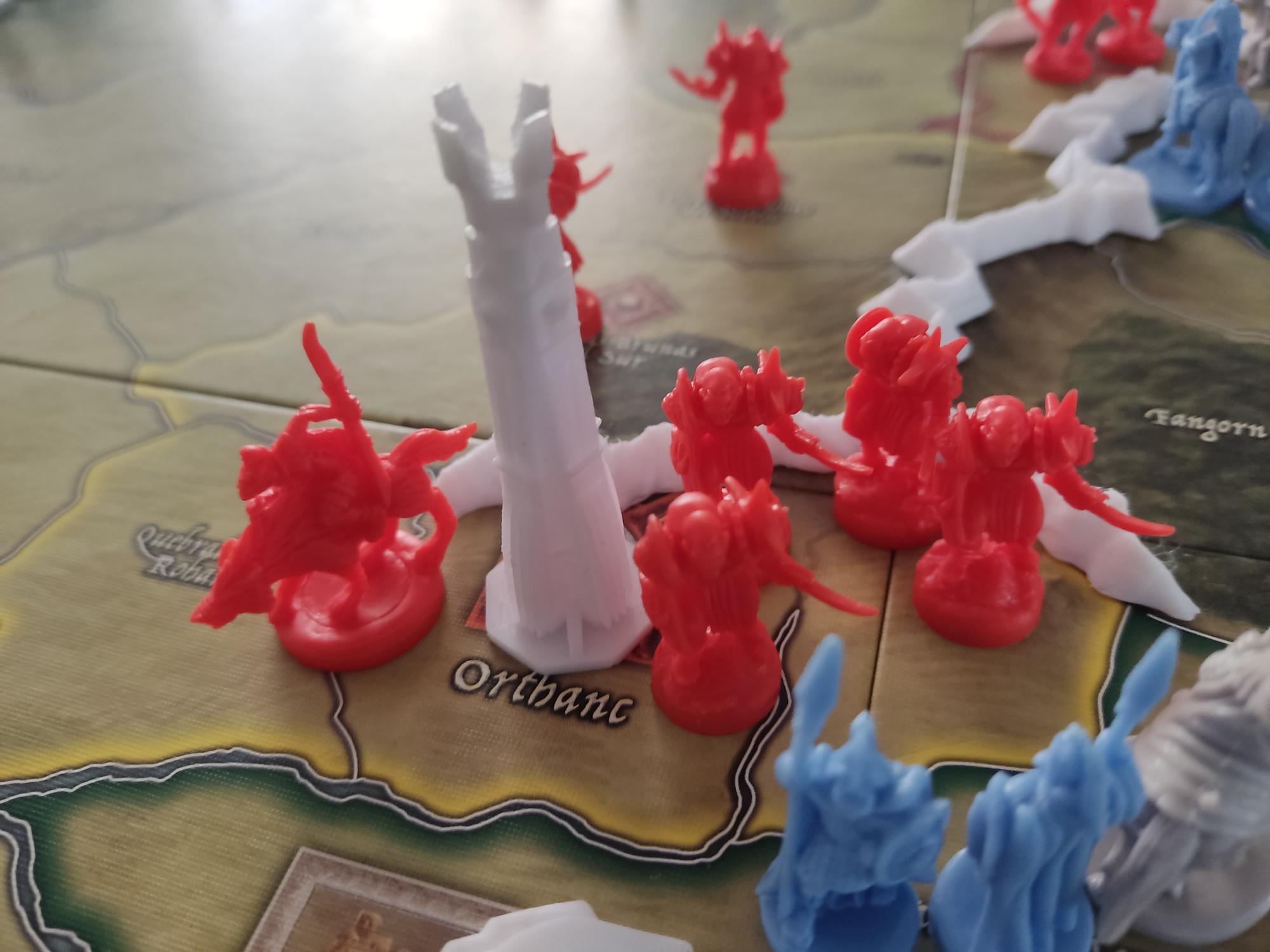 Fichier STL Orthanc (Tour d'Isengard) pour la Guerre de l'Anneau・Modèle ...