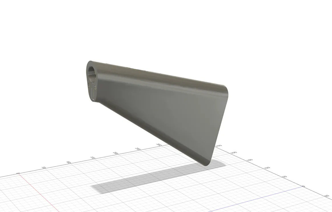 STL file AIRSOFT / SPEEDSOFT M4 STUBBY DROPSTOCK STOCK 🔫・3D print ...