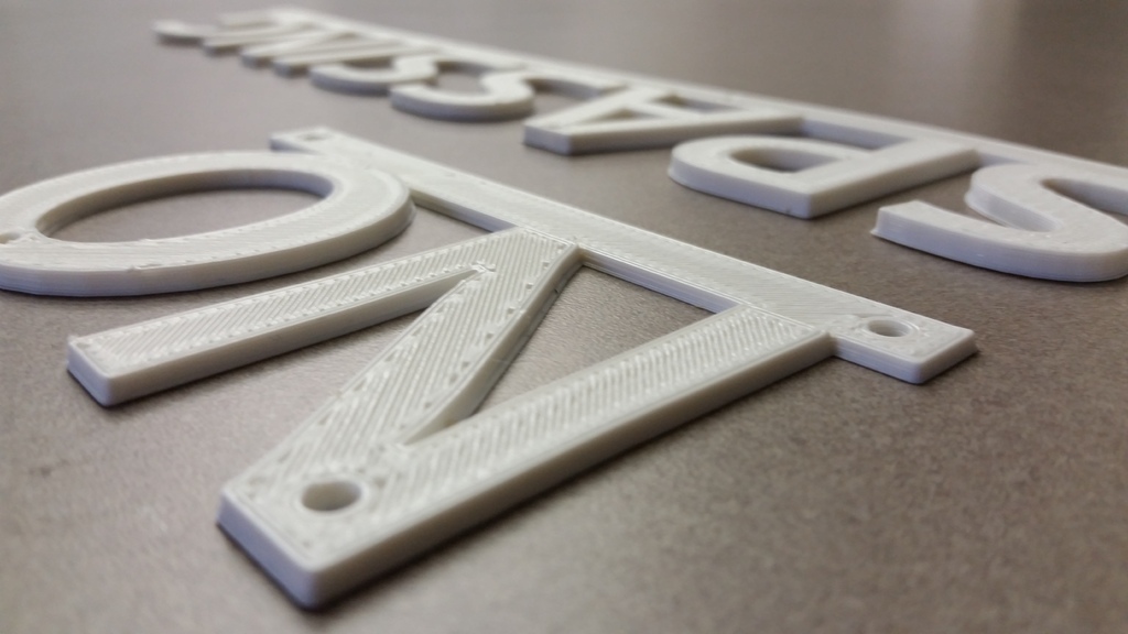 Free 3D file 'No Trespassing' Sign・3D printer model to download・Cults