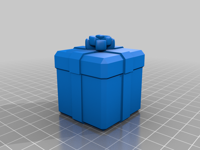 Free STL file Christmas Present 🎄・3D printer model to download・Cults