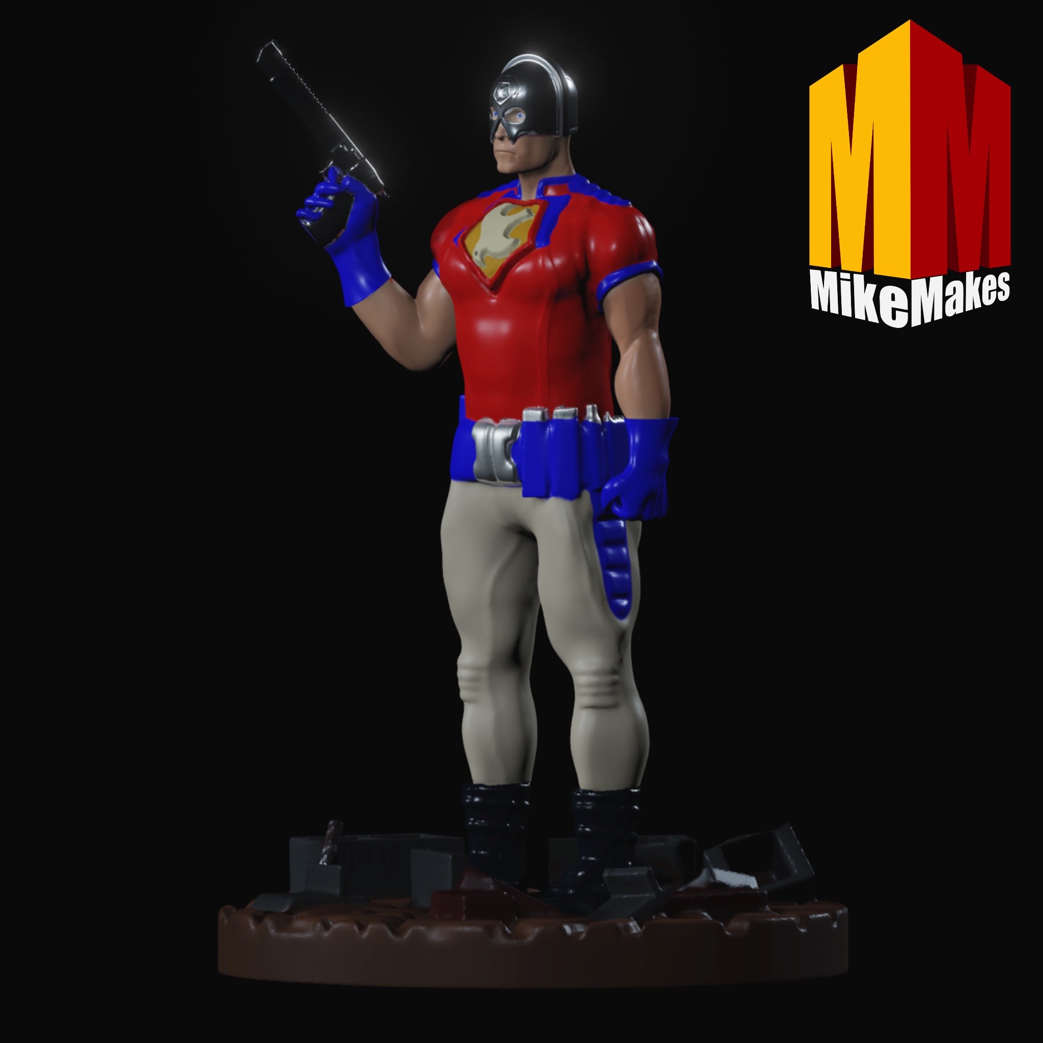 STL file Peacemaker Statue・3D printer design to download・Cults