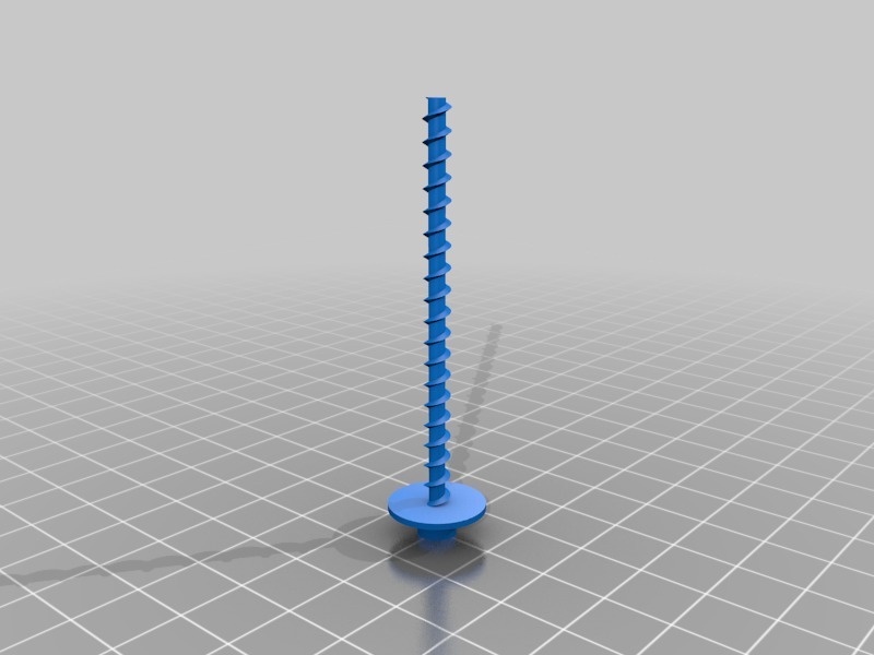 Free 3D file Polystyrene foam Screw・3D printer design to download・Cults