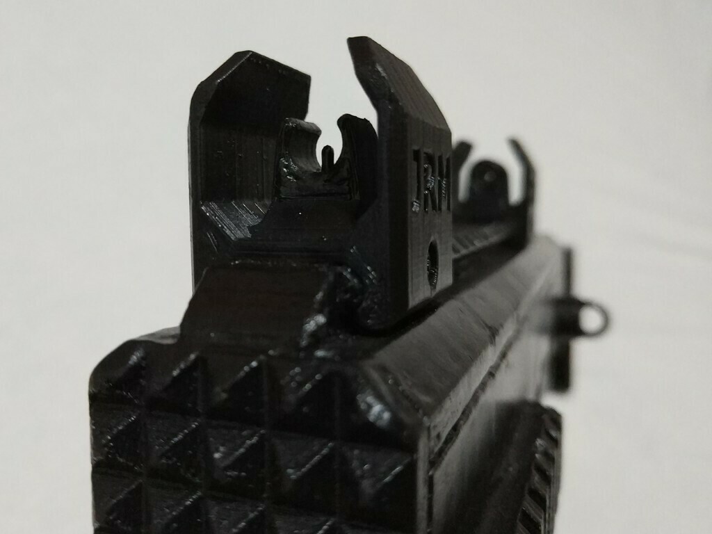 Free 3D file Picatinny rail iron sights 🔫・Design to download and 3D ...