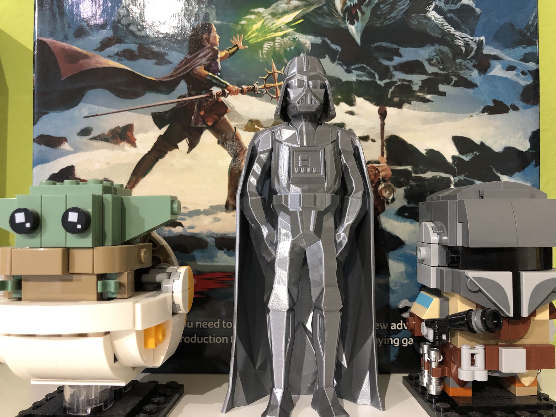 Imprimir en 3D Low-Poly Darth Vader • Hecho con una impresora 3D Ender ...