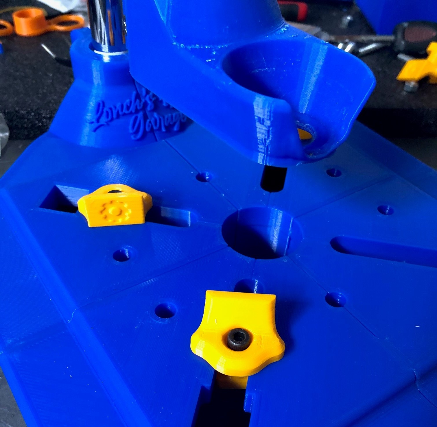 Free STL file Clamp for Drill Press / Clamps for Drill Press Table・3D ...