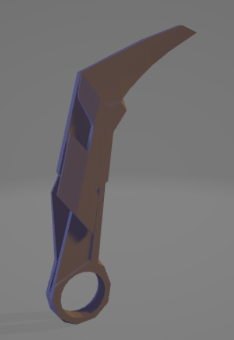 STL file VALORANT PRIME 2.0 KARAMBIT・3D printer model to download・Cults