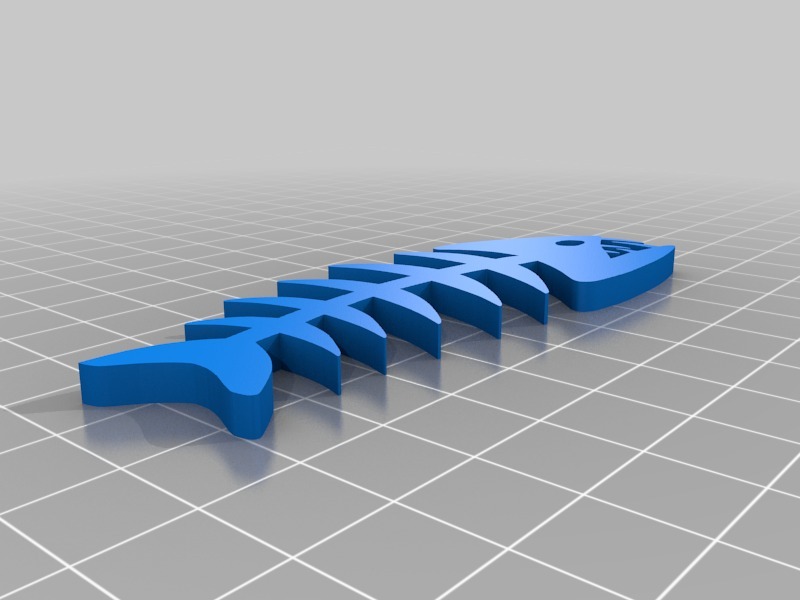 Free 3D file Fishbone・3D printable model to download・Cults