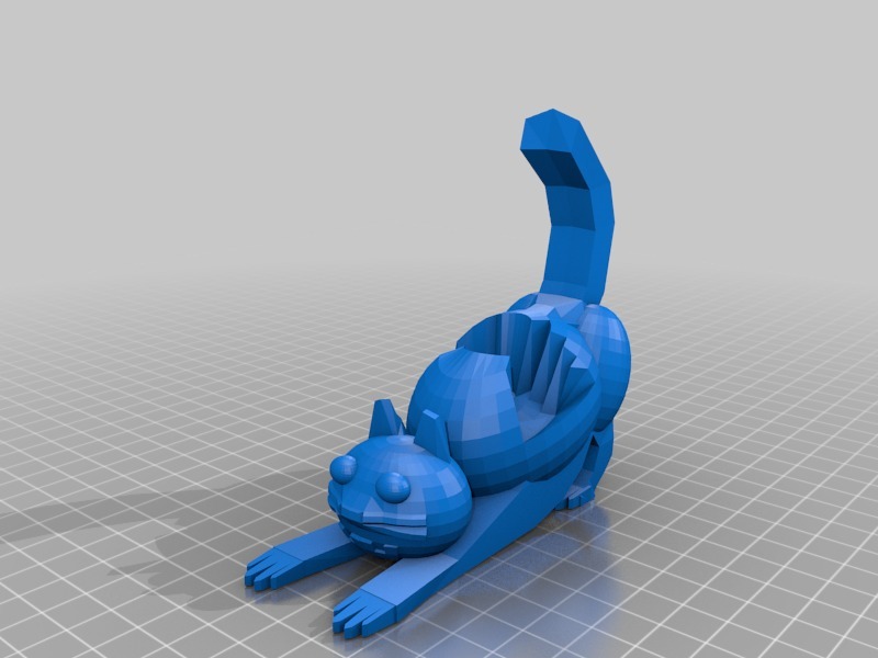 Free 3D file Cat phone holder・3D print model to download・Cults