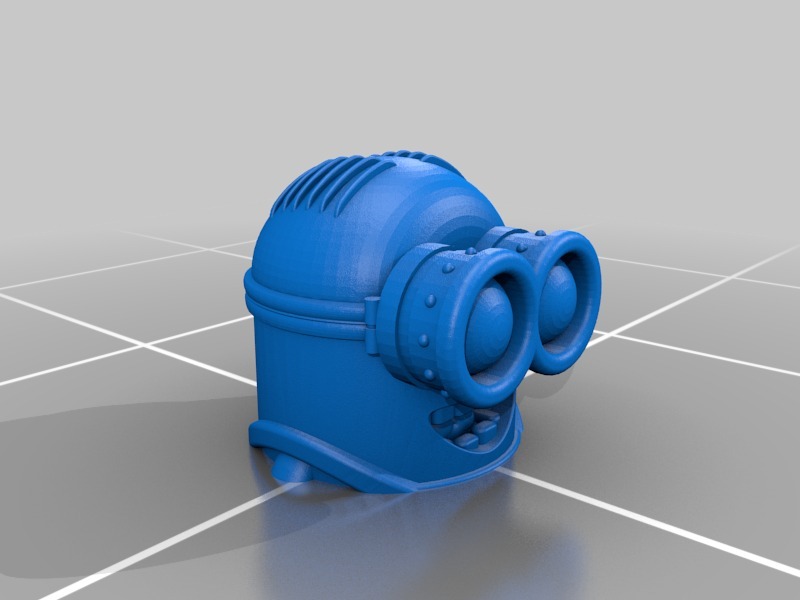 Free 3D file Minion head・Object to download and to 3D print・Cults