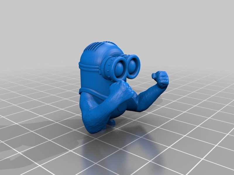 Free 3D file Strong minion・3D printable design to download・Cults