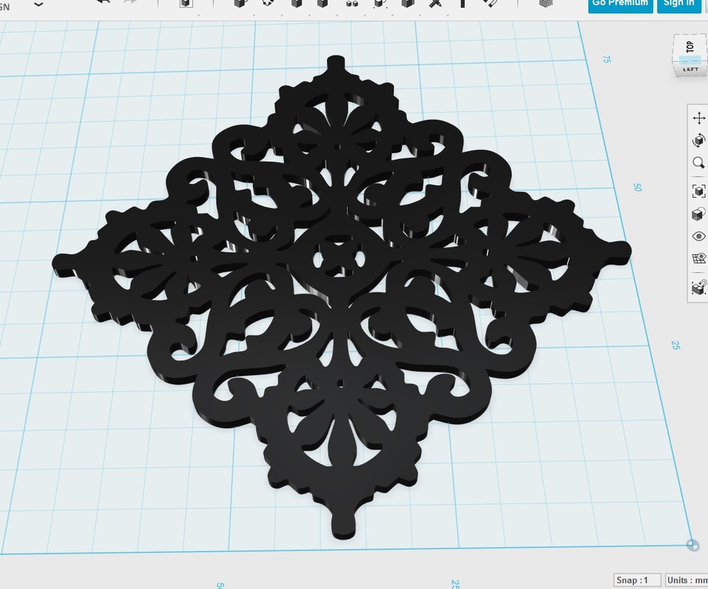Free 3D file Victorian pattern 👴・Design to download and 3D print・Cults