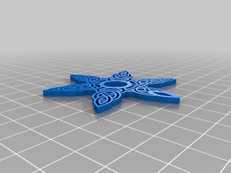 Free 3D file Keltic Knot Abstract Form Amulet・3D printing template to ...